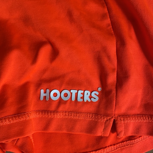 Hooters | Shorts | Hooters Novelty Orange Uniform Shorts | Poshmark